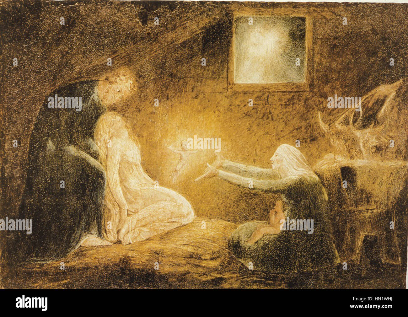Nativity by Blake Stock Photo - Alamy