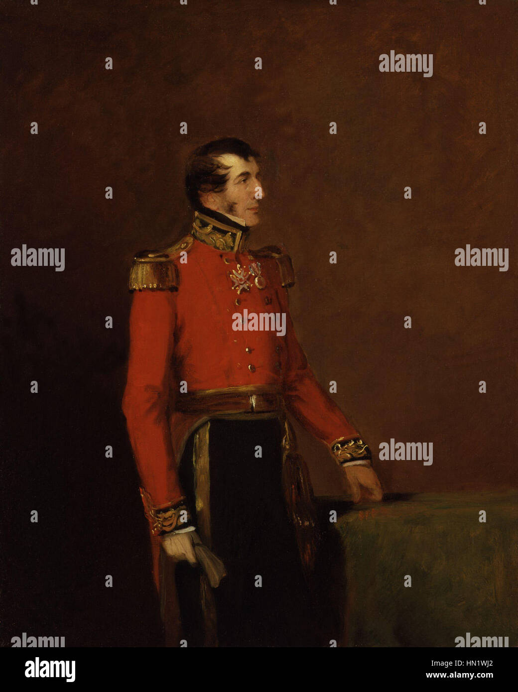 Sir Henry Murray by William Salter Stock Photo - Alamy