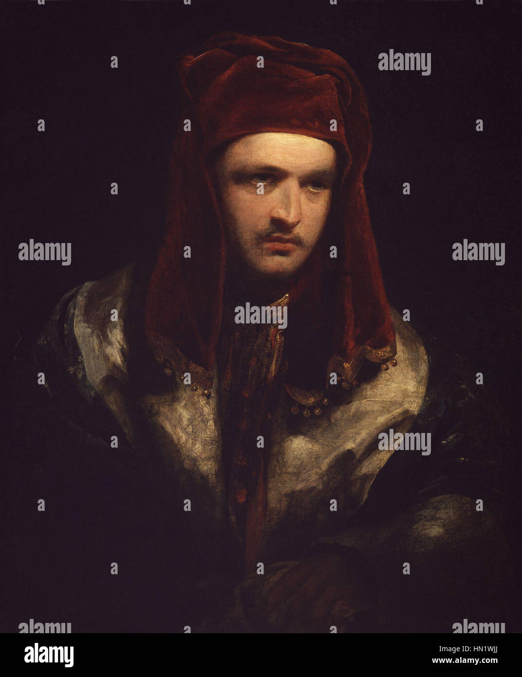 This portrait by John Jackson depicts William Charles Macready, a ...