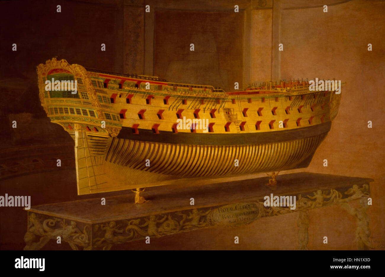 Model of royal george hi-res stock photography and images - Alamy