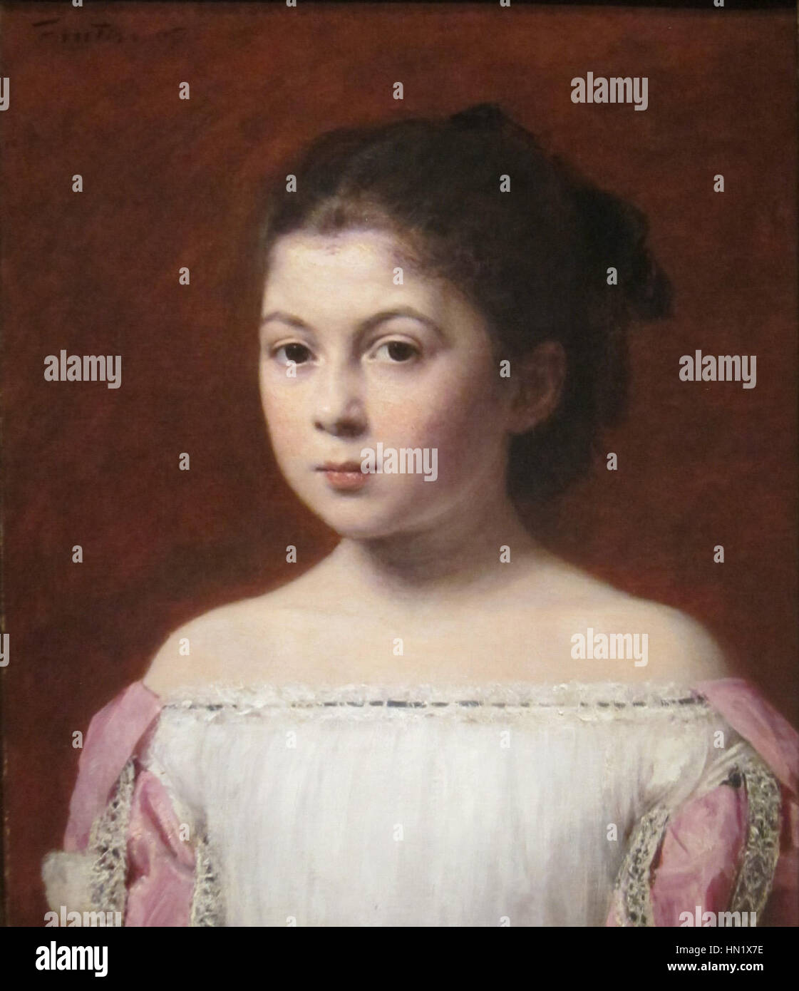 M-Y de Fitz-James by Fantin-Latour Stock Photo - Alamy