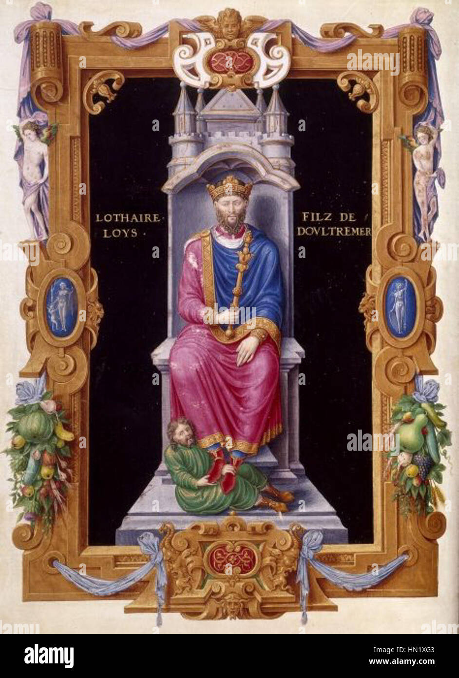 Lothaire was a prominent ruler in medieval Europe, known for his reign ...