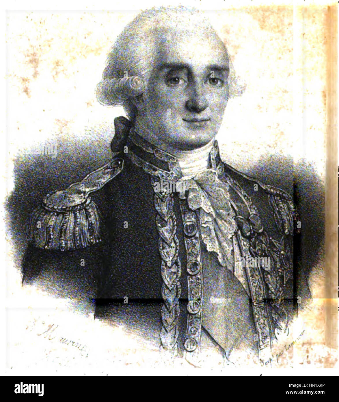 Louis-Philippe de Rigaud, Marquis de Vaudreuil, was a French nobleman ...