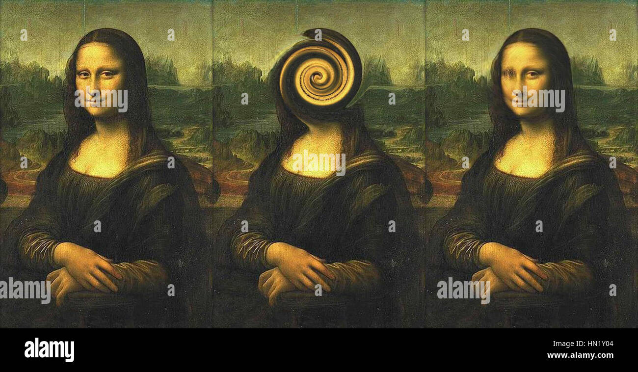 The term Mona Lisa twirled refers to a contemporary reinterpretation or ...