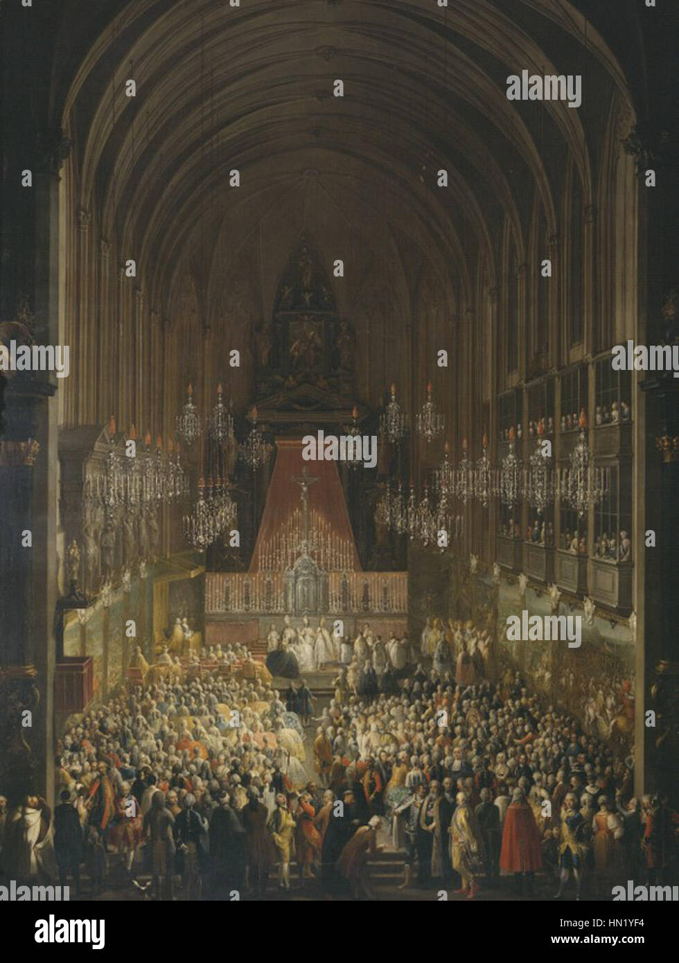 Martin van Meytens was a prominent 18th-century portrait painter, known ...