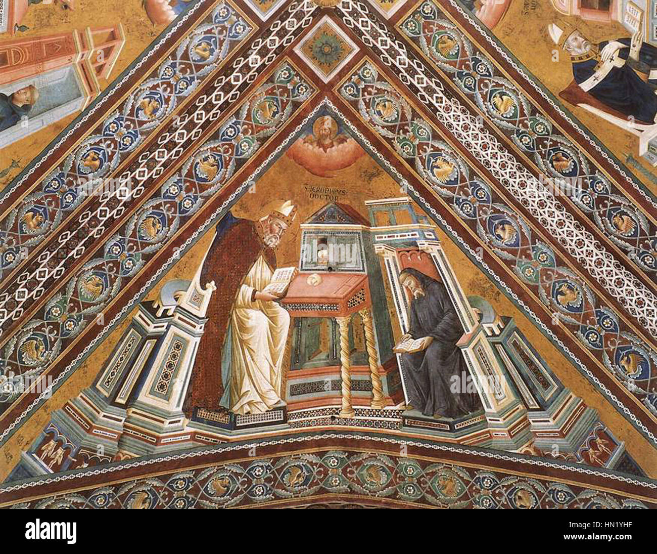 Master Of The Isaac Stories - The Doctors of the Church (detail of St ...