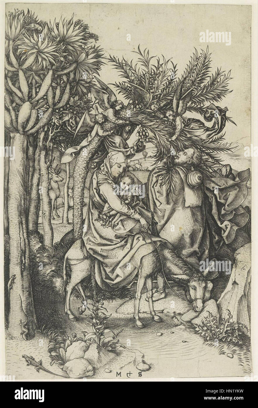 Martin Schongauer’s work showcases his mastery in engraving, capturing ...
