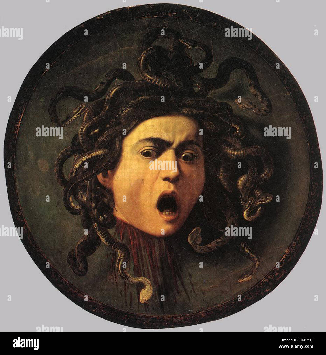 Caravaggio painting of medusa hi-res stock photography and images - Alamy