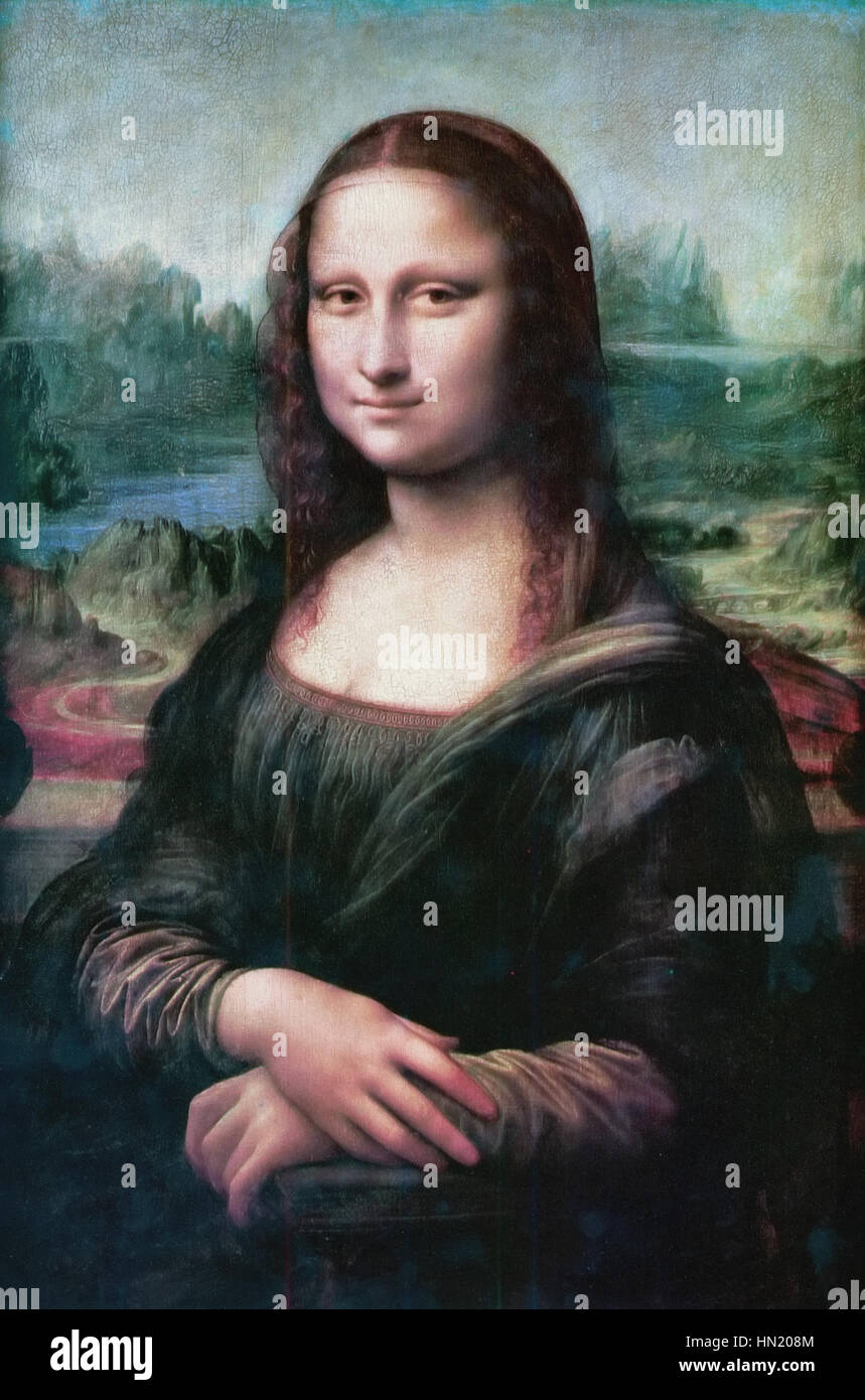 The 'Mona Lisa' underwent restoration to preserve the iconic painting ...