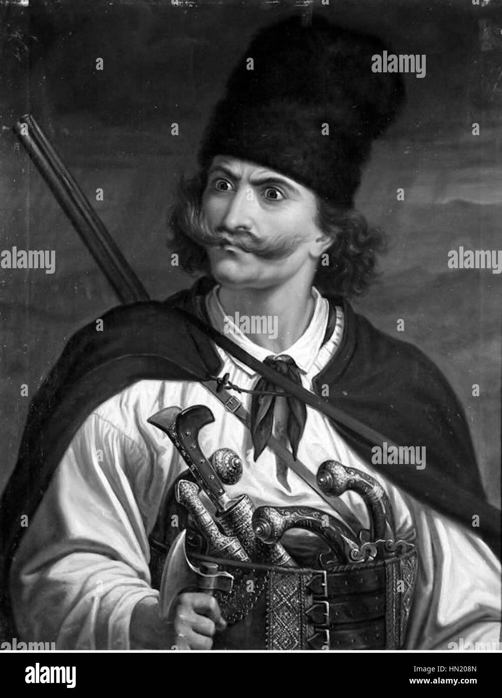 Misu Popp - Portretul haiducului Radu Anghel Stock Photo - Alamy