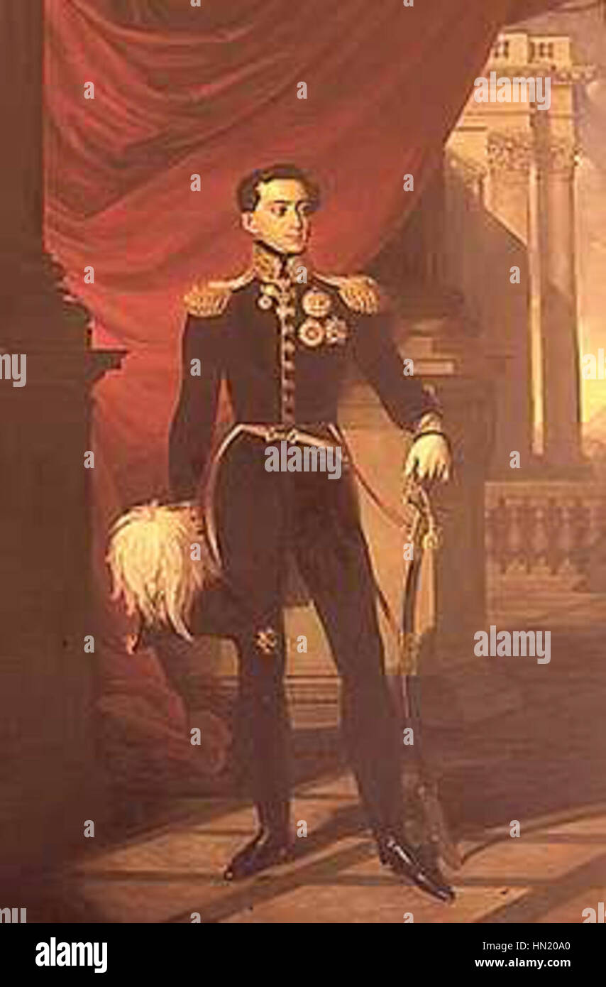 Miguel I Rei de Portugal Stock Photo - Alamy