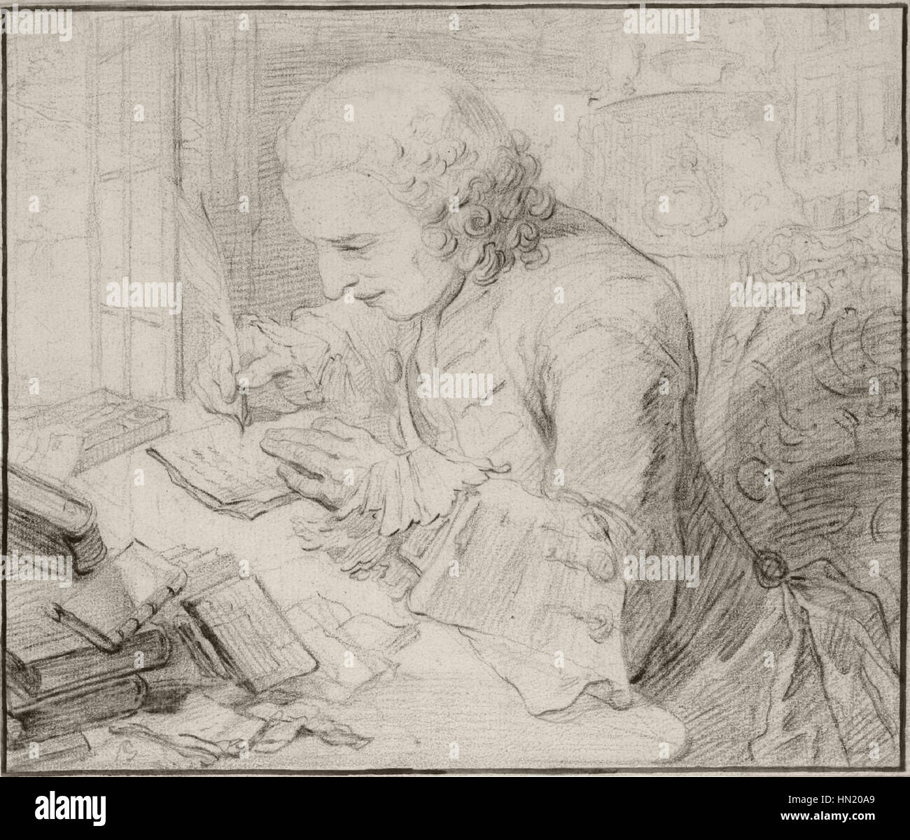 Gabriel jacques saint aubin hi-res stock photography and images - Alamy