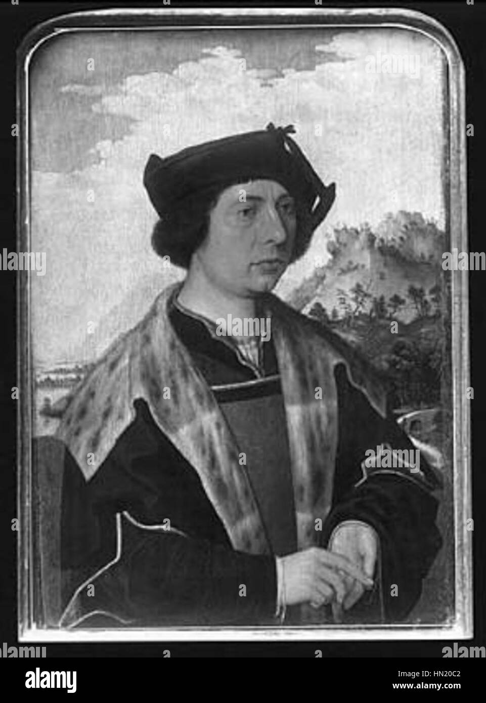 The Worcester portrait by Mostaert captures a refined and detailed ...