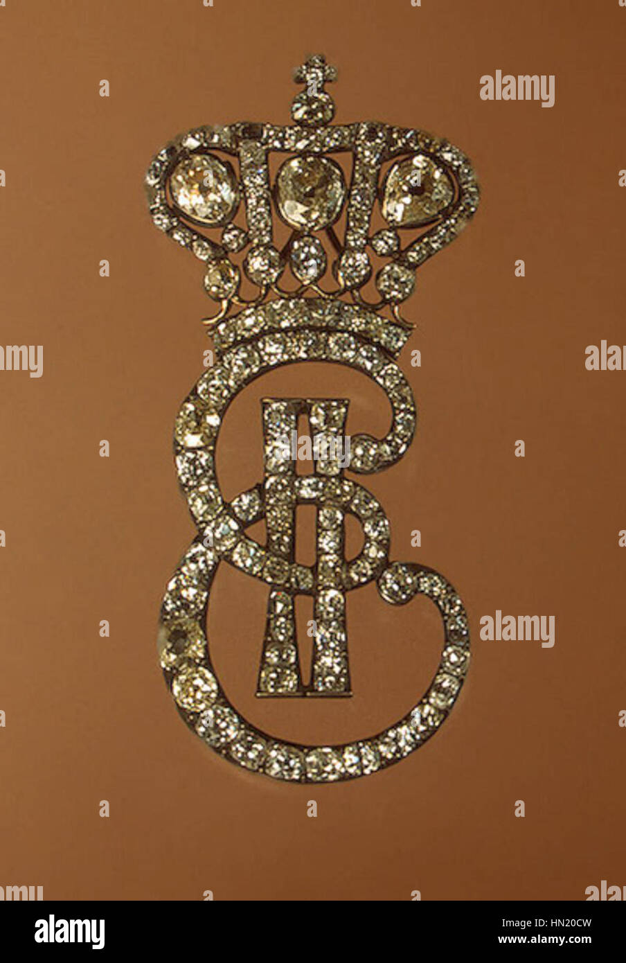 Monogram of Catherine the Great Stock Photo - Alamy