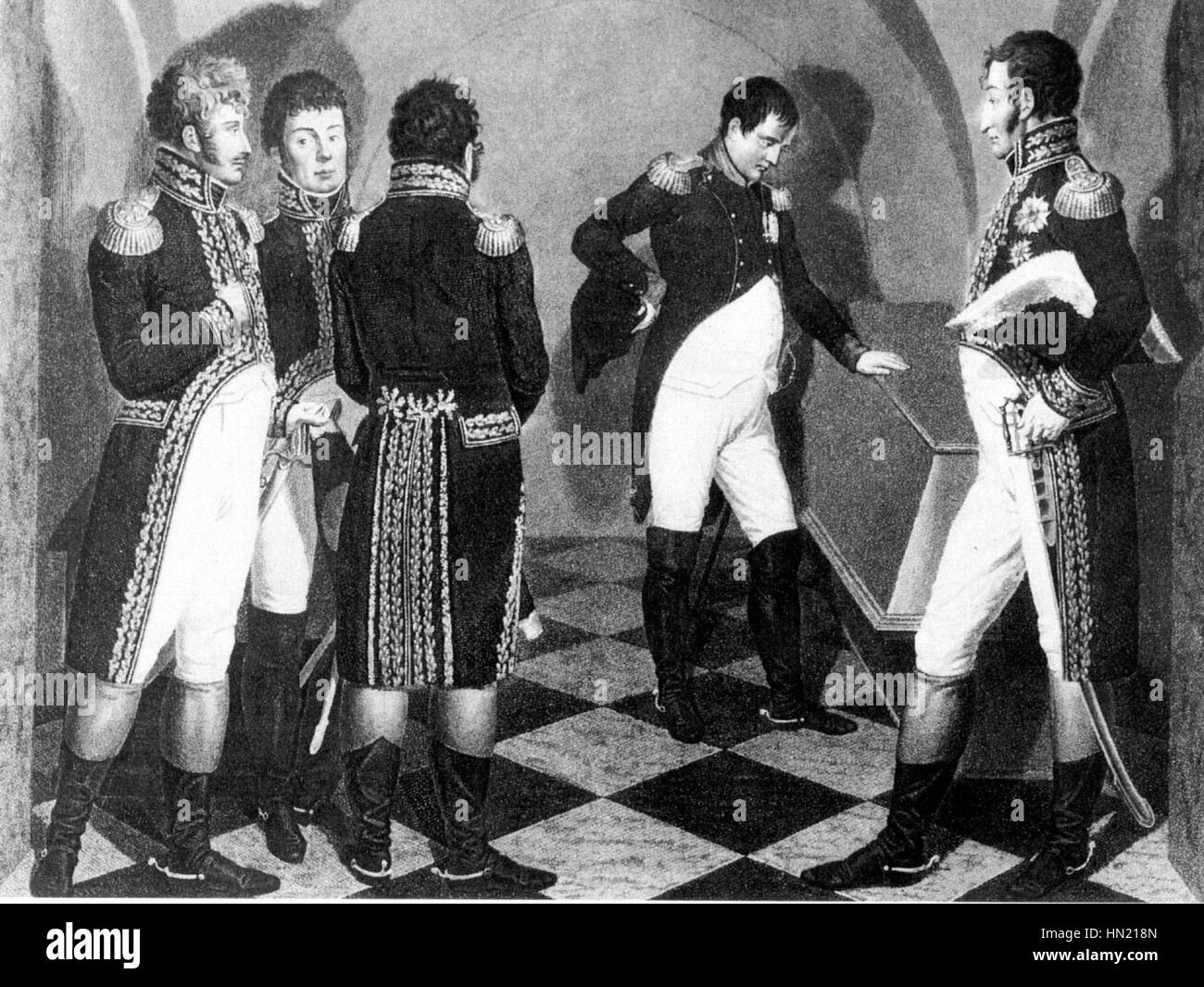 Ceremony napoleon bonaparte hi-res stock photography and images - Alamy