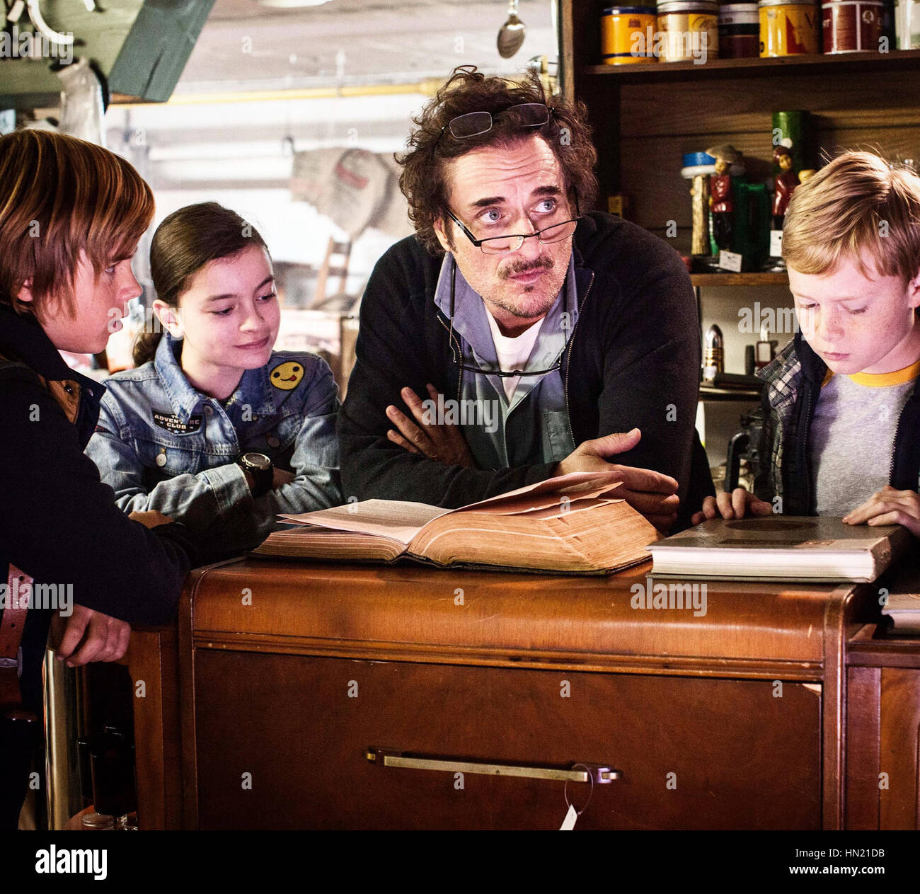 ADVENTURE CLUB, from left, Sam Ashe Arnold, Dalila Bela, Kim Coates ...