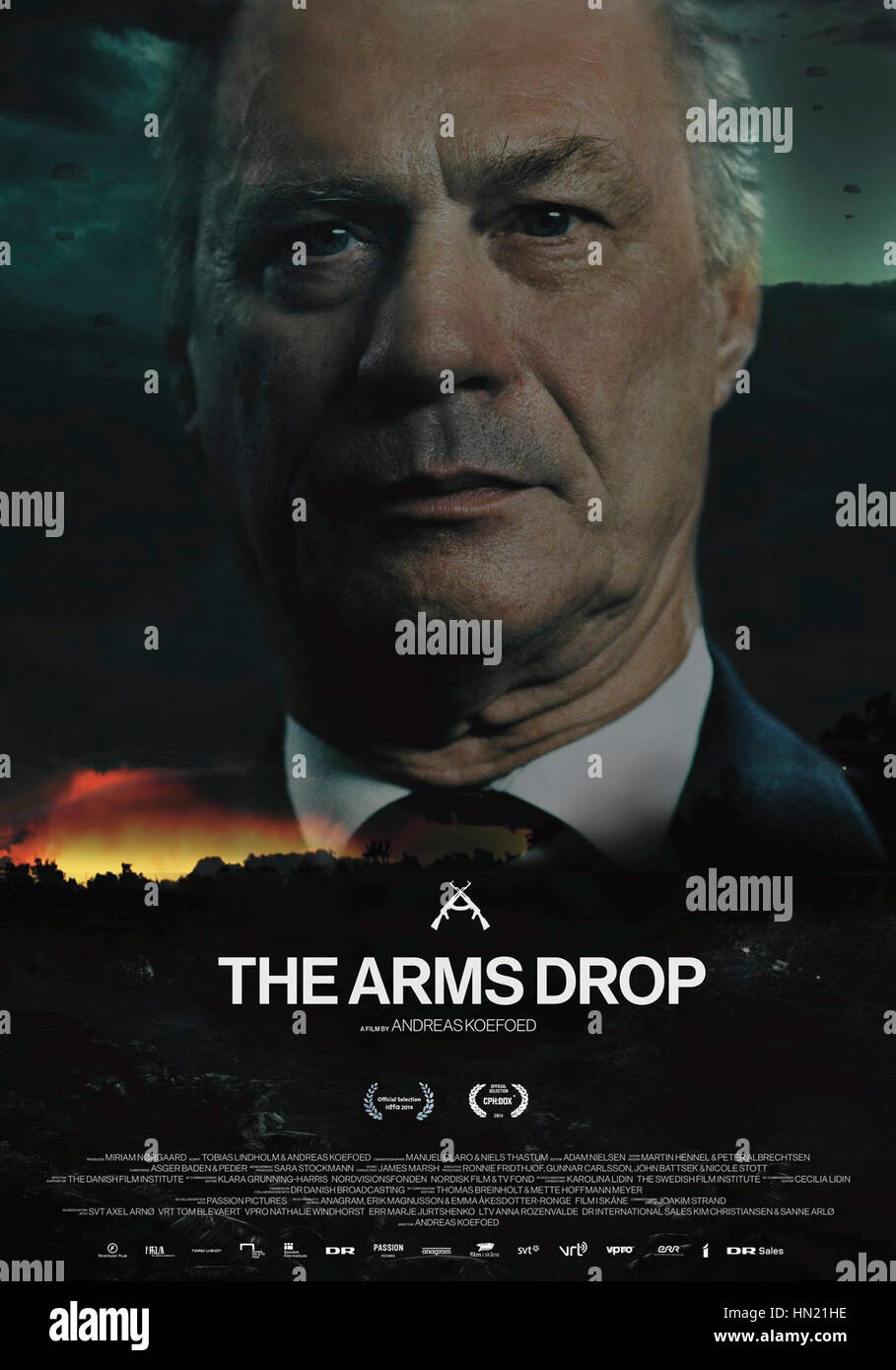 THE ARMS DROP, (aka VABENSMUGLINGEN), poster, Peter Bleach, 2014 ...