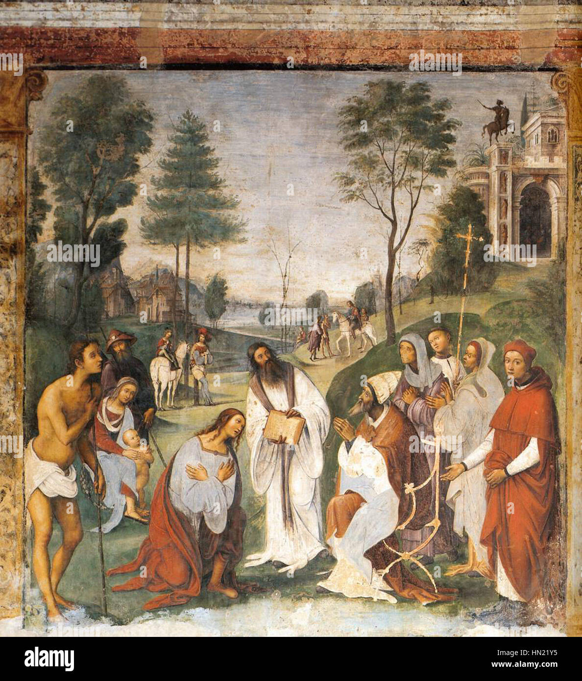 Saint cecilia and saint valerian hi-res stock photography and images ...