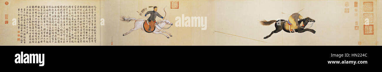 Macang Lays Low the Enemy Ranks Stock Photo - Alamy