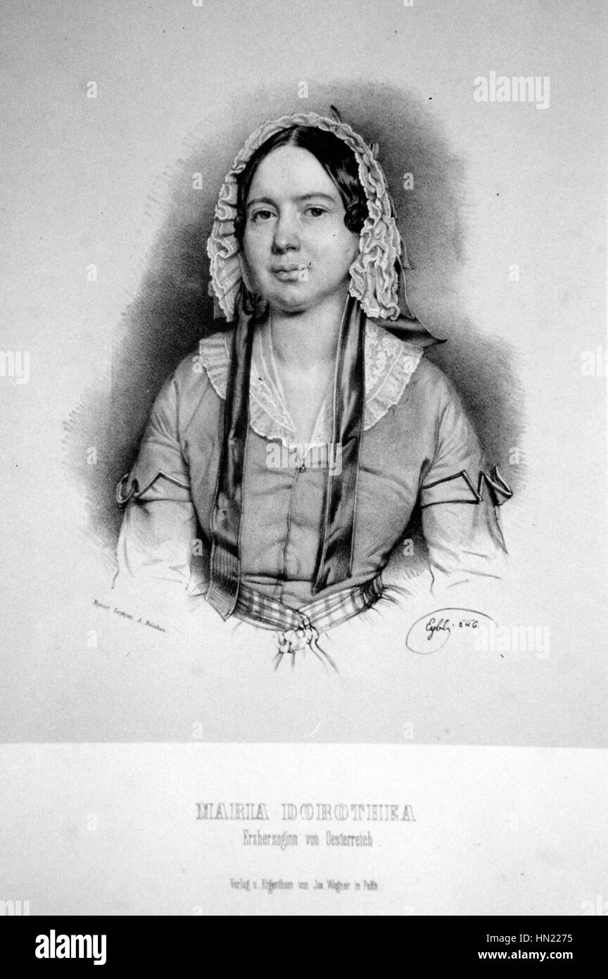 Maria Dorothea High Resolution Stock Photography and Images - Alamy
