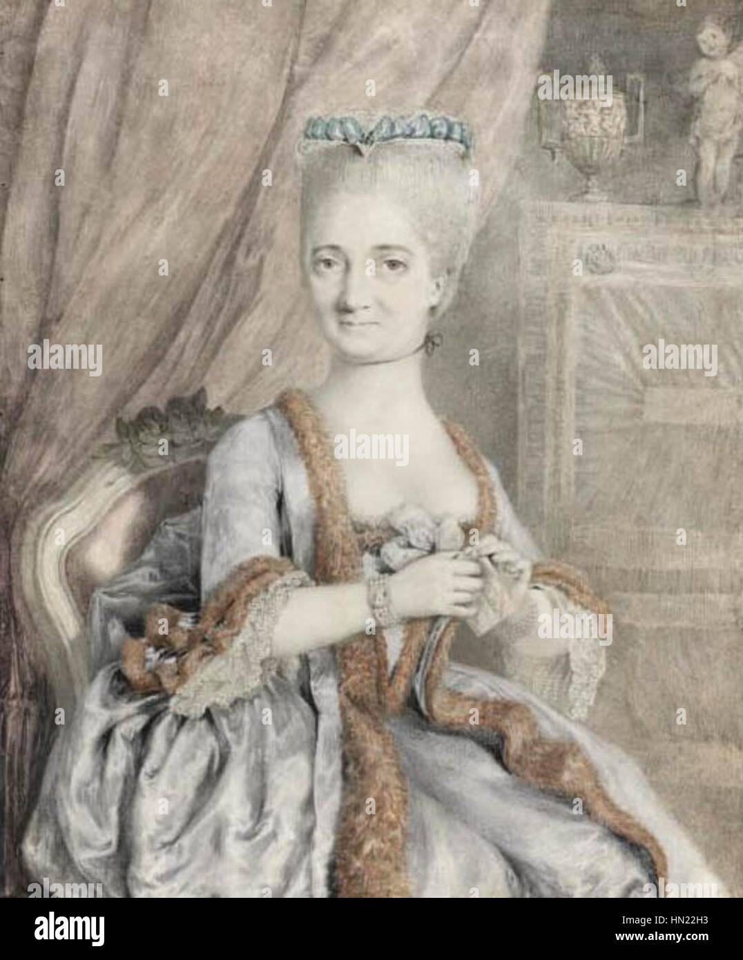 Louise Caulet by Hall Stock Photo - Alamy