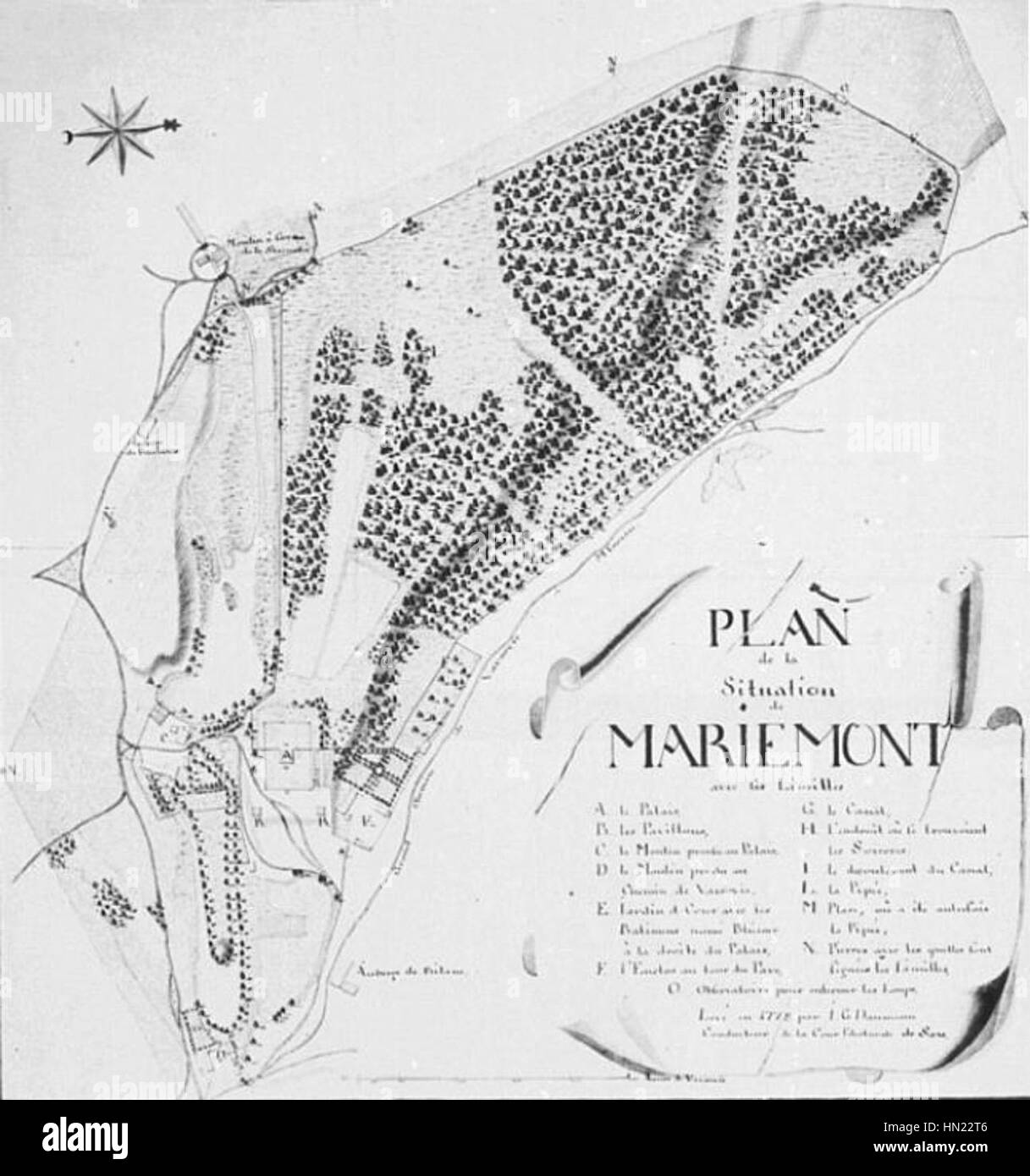 The Marymont plan is a detailed architectural design, representing the ...