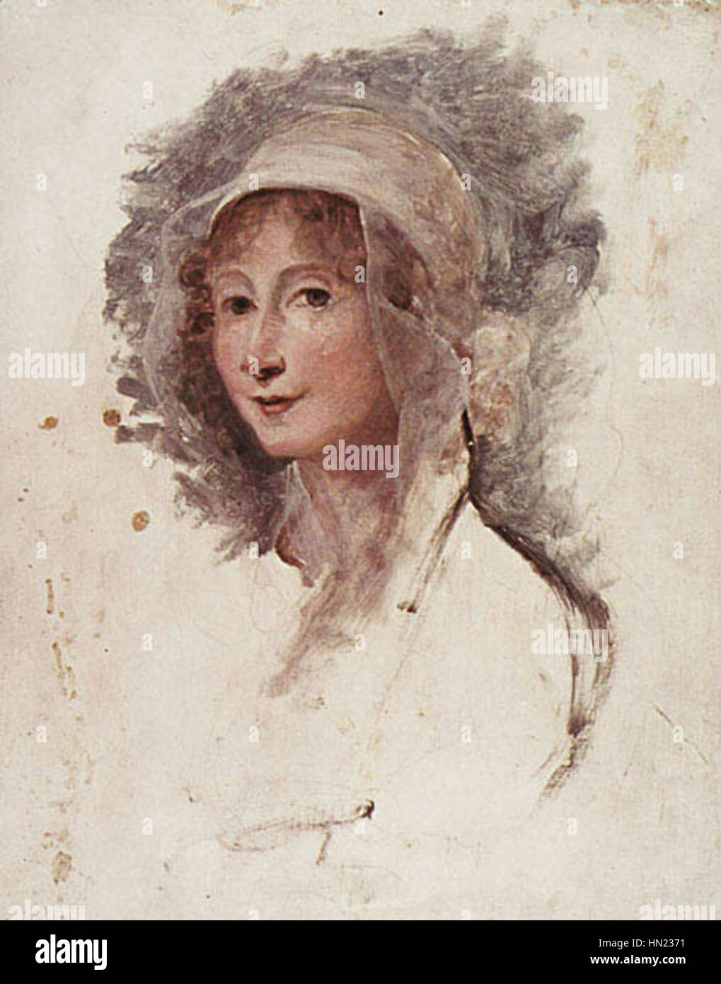 The portrait of Giulia Beccaria, created by Maria Cosway, highlights ...