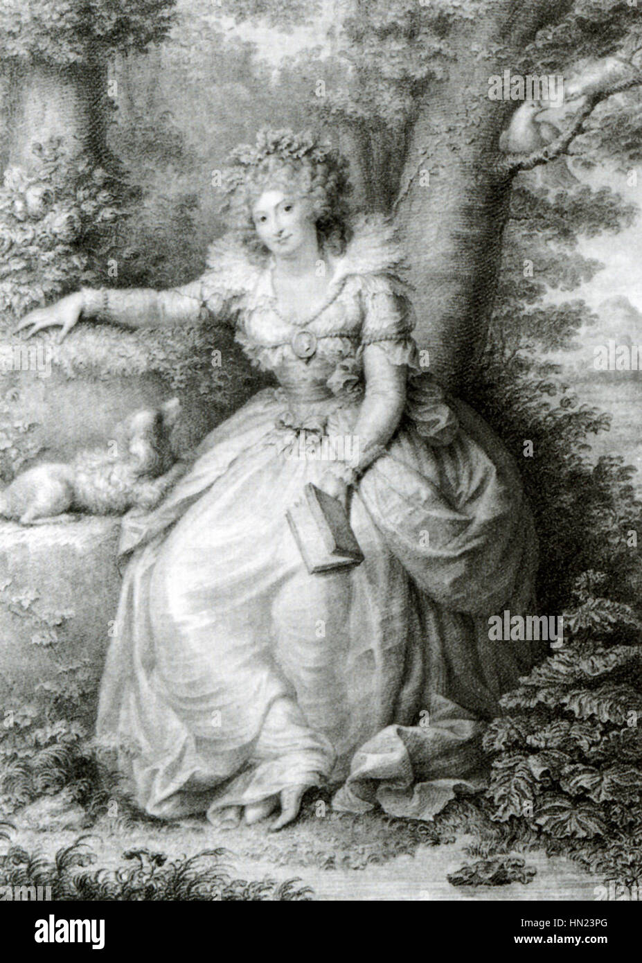 Maria Fitzherbert after Richard Cosway Stock Photo - Alamy