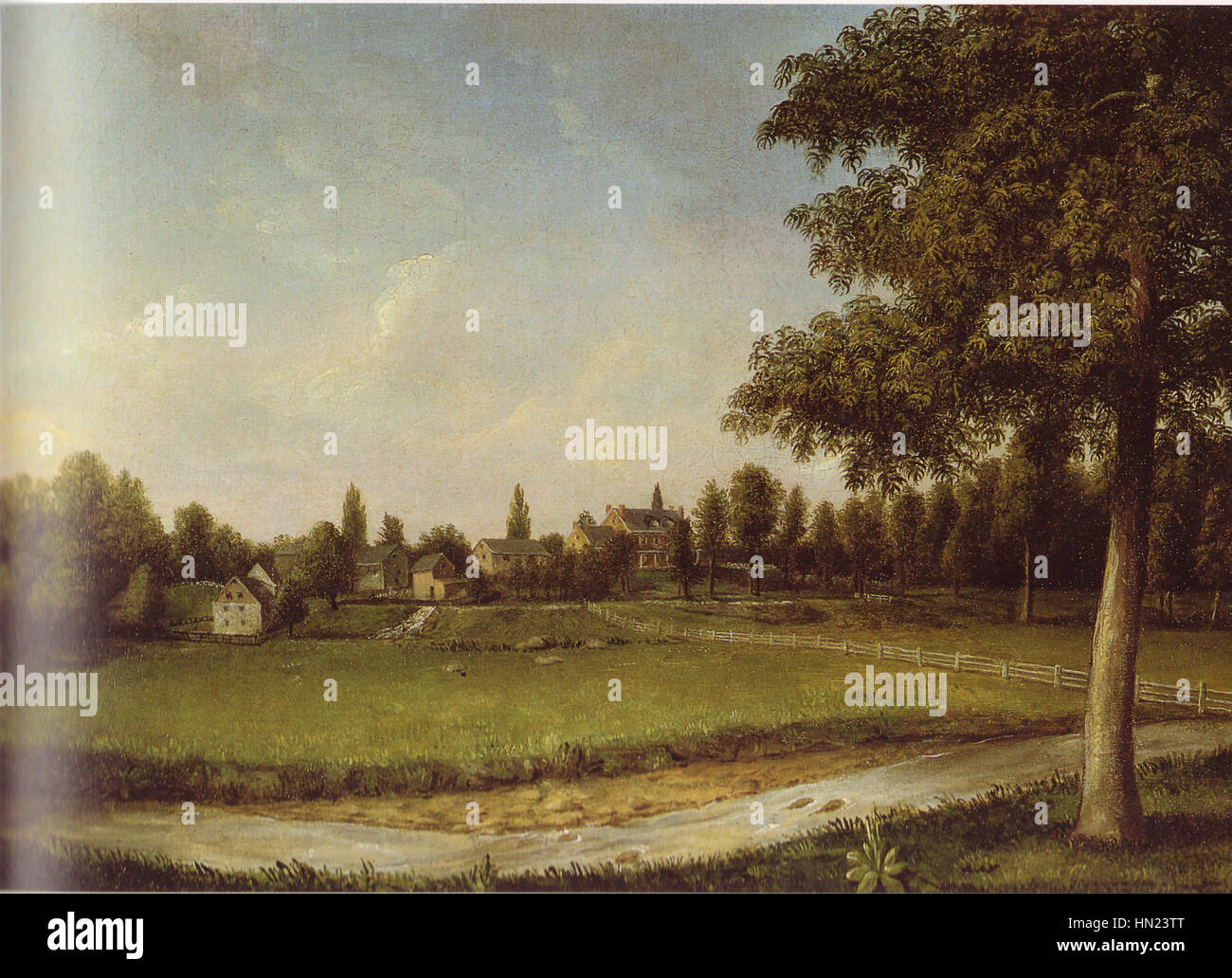 Charles Willson Peale’s painting 'Millbank' depicts the artist’s ...