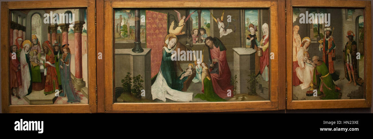Master of the Wenemaer Triptych - Scenes from the Life of Christ (Ghent ...