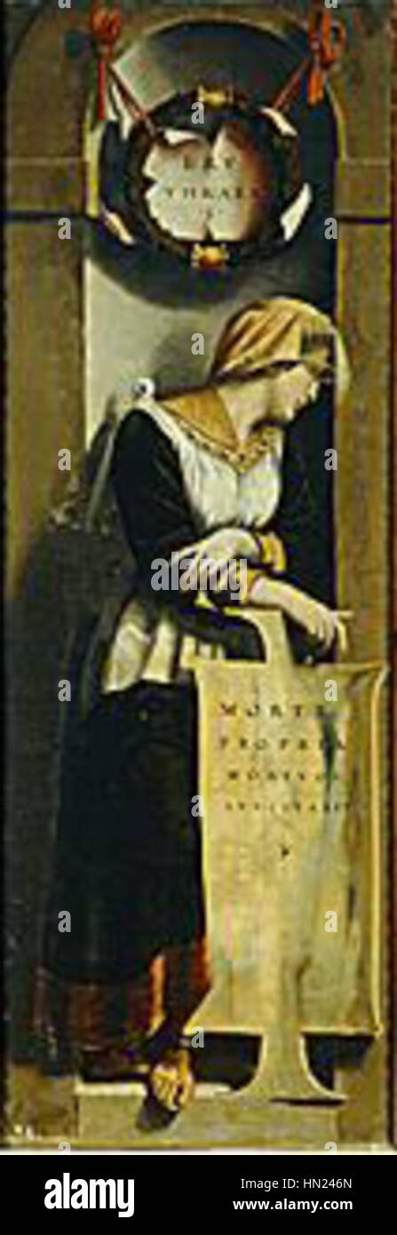 'Sibilla Eritrea' by Moretto refers to a painting or artwork depicting ...