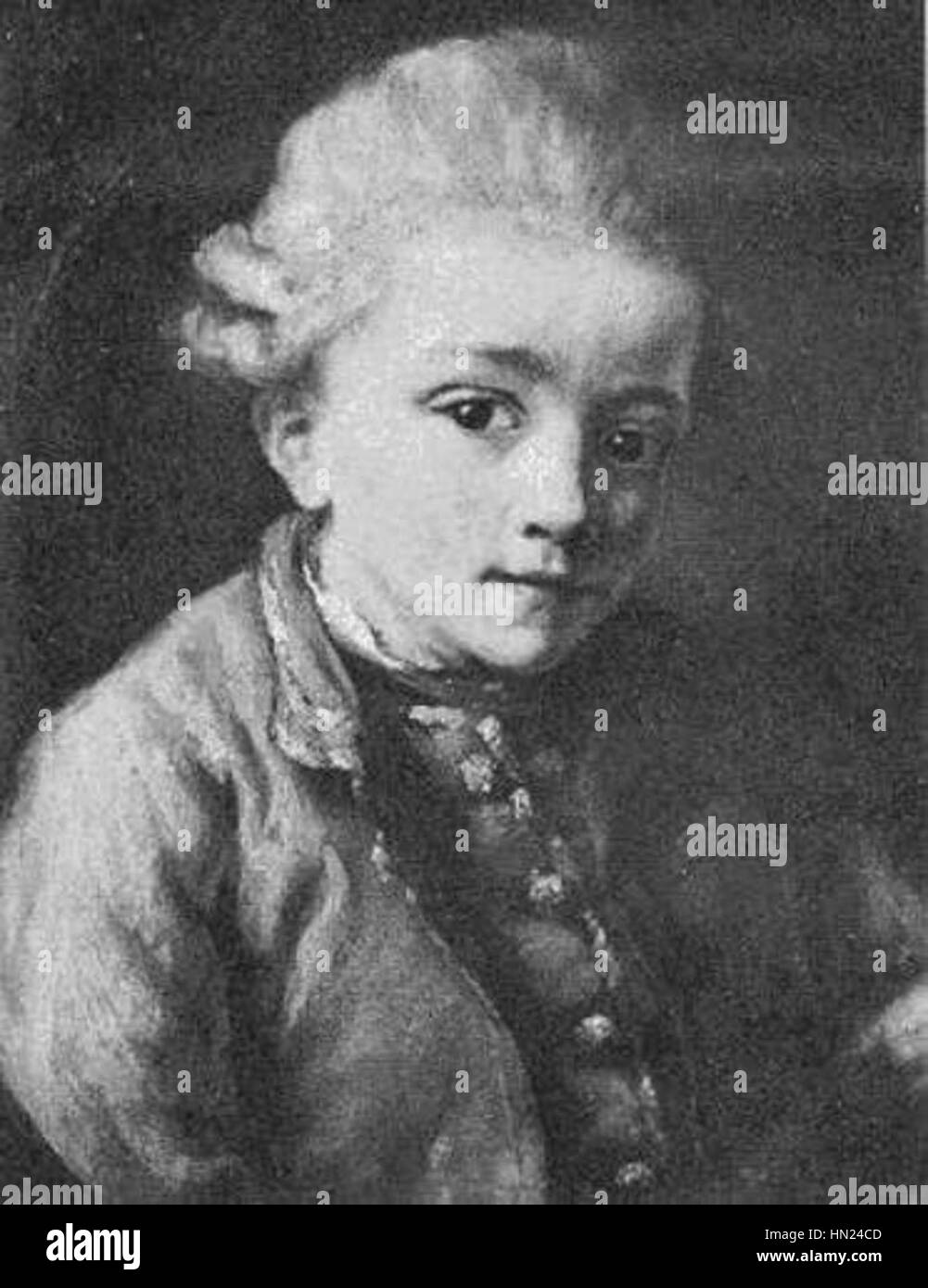 Mozart museum Black and White Stock Photos & Images - Alamy