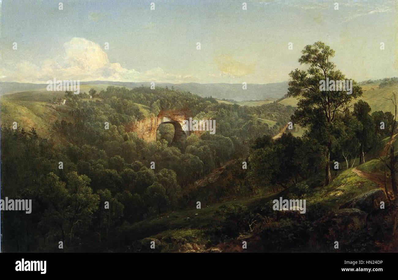 Natural Bridge Virginia David Johnson Stock Photo - Alamy