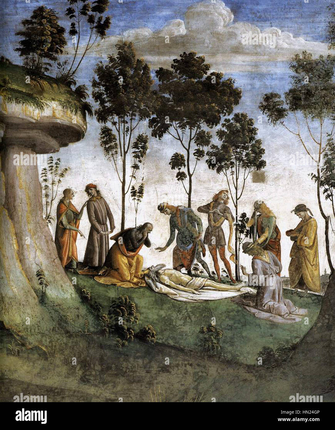 Mosess testament and death detail hi-res stock photography and images ...