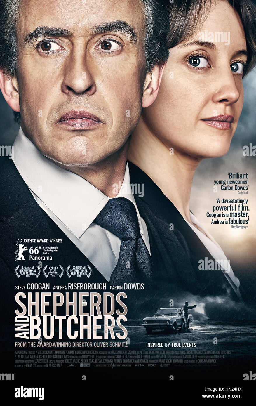 SHEPHERDS AND BUTCHERS, poster, from left: Steve Coogan, Andrea ...