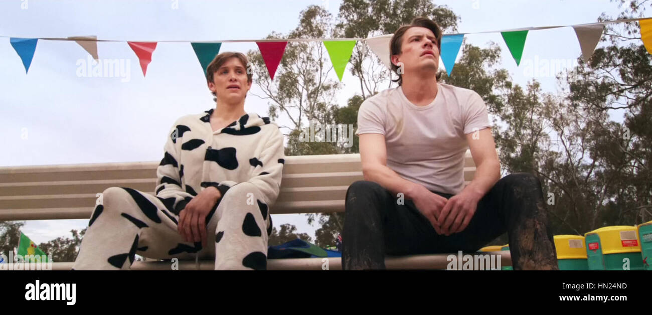 SPIN OUT, (aka CIRCLE WORK), from left: Travis Jeffery, Xavier Samuel ...