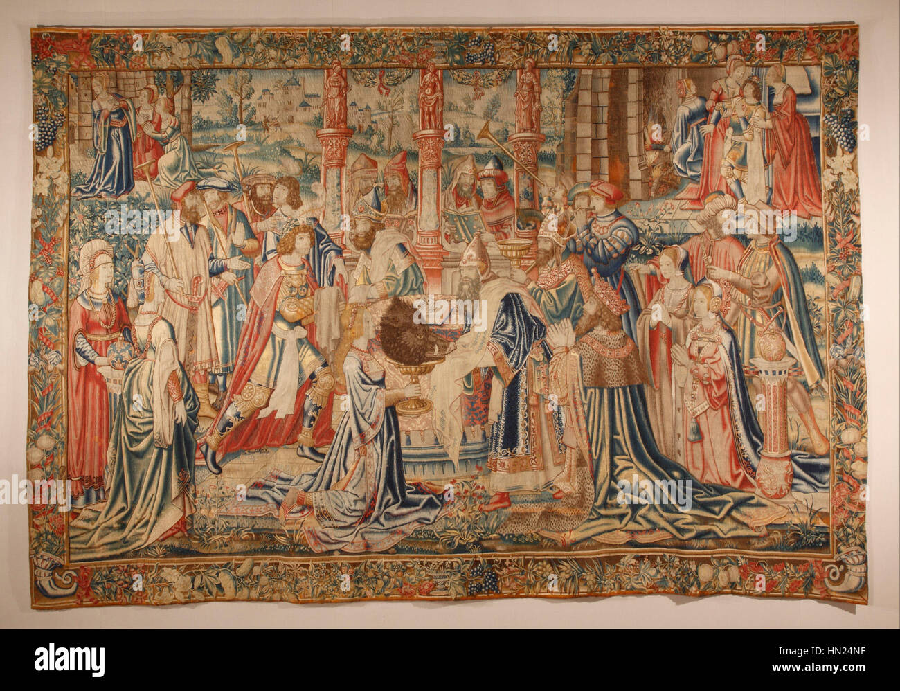 M. Maurice Stora's depiction of 'Atalanta and Meleager Present the Head ...