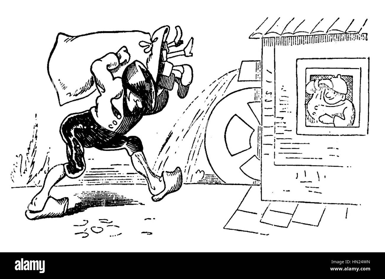 'Max und Moritz' by Wilhelm Busch is a satirical German story featuring ...