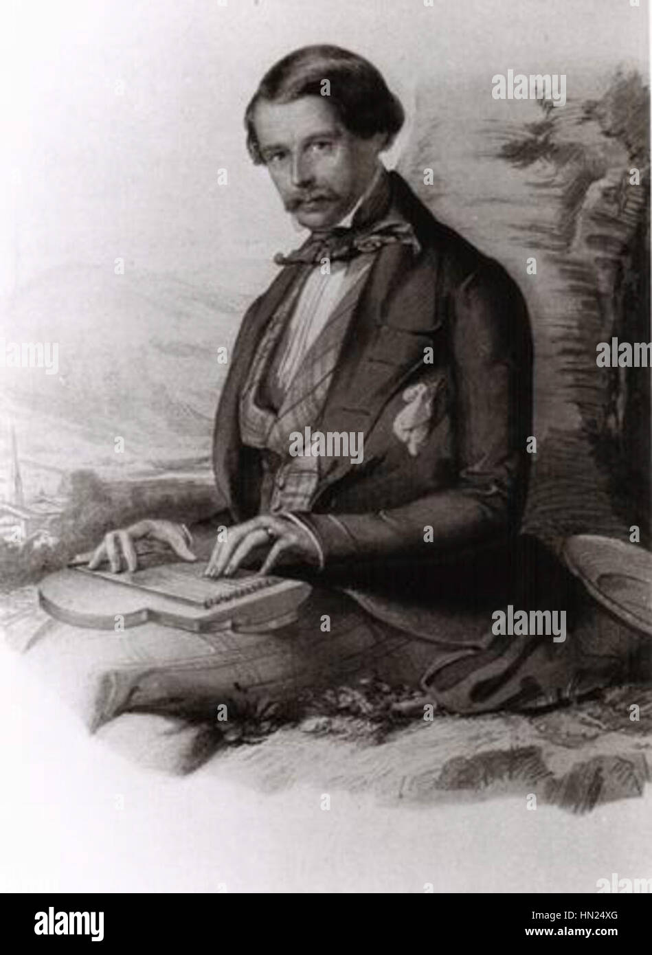 Max Emanuel in Bayern 1849 1893 litho Stock Photo - Alamy