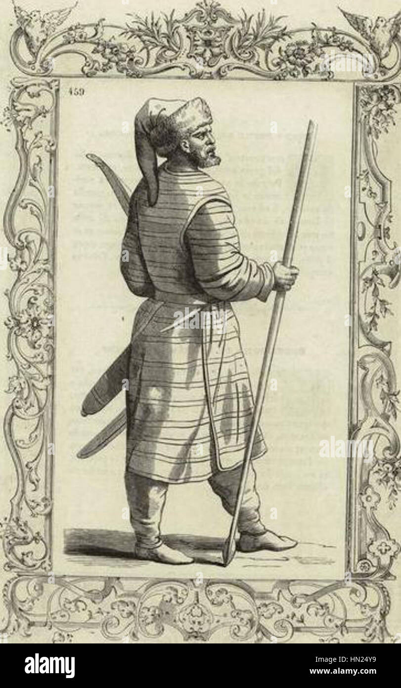 Man from Georgia, 16th cen (A Stock Photo - Alamy