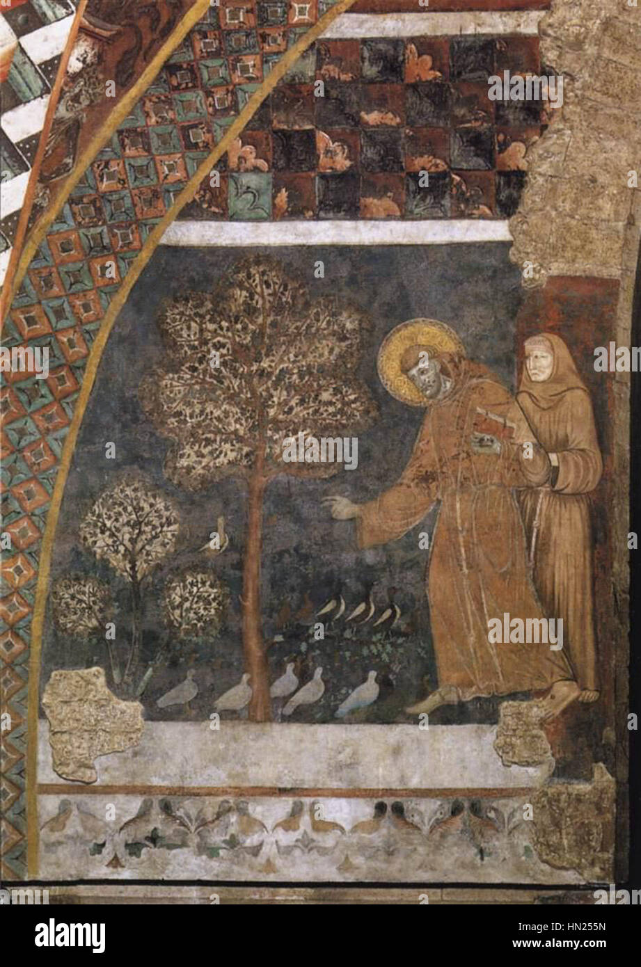 'Francis Preaching to the Birds' is a scene from the life of St ...