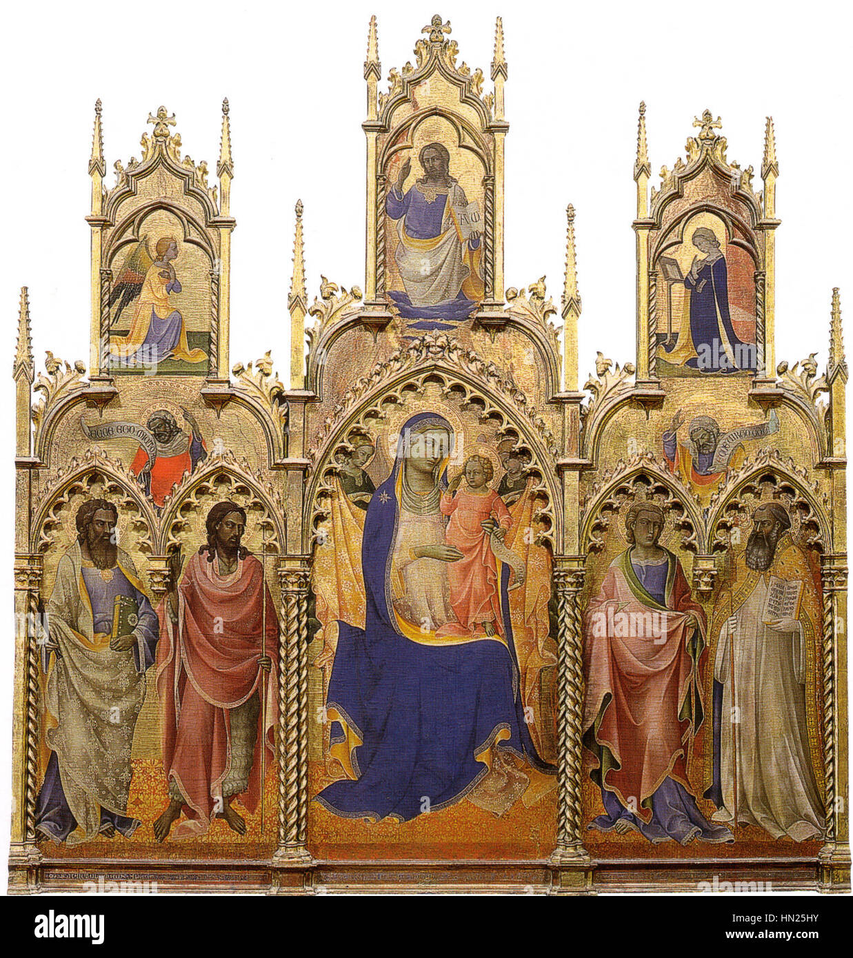 Lorenzo Monaco’s 'Polittico della Madonna in Trono' is a Renaissance ...