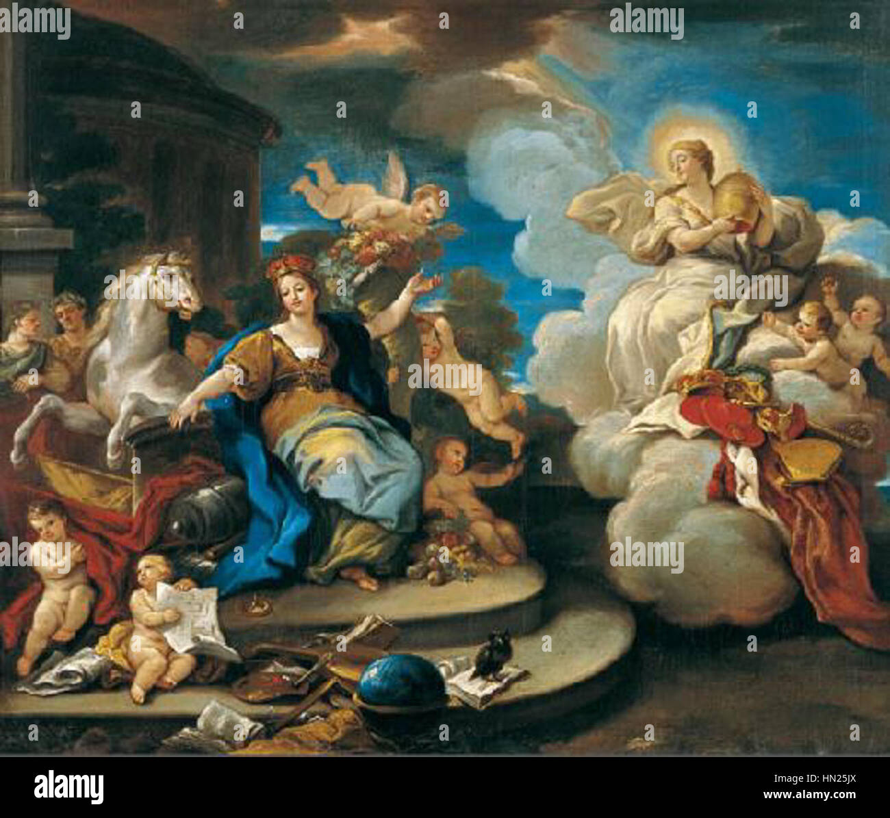 Luca giordano work hi-res stock photography and images - Alamy
