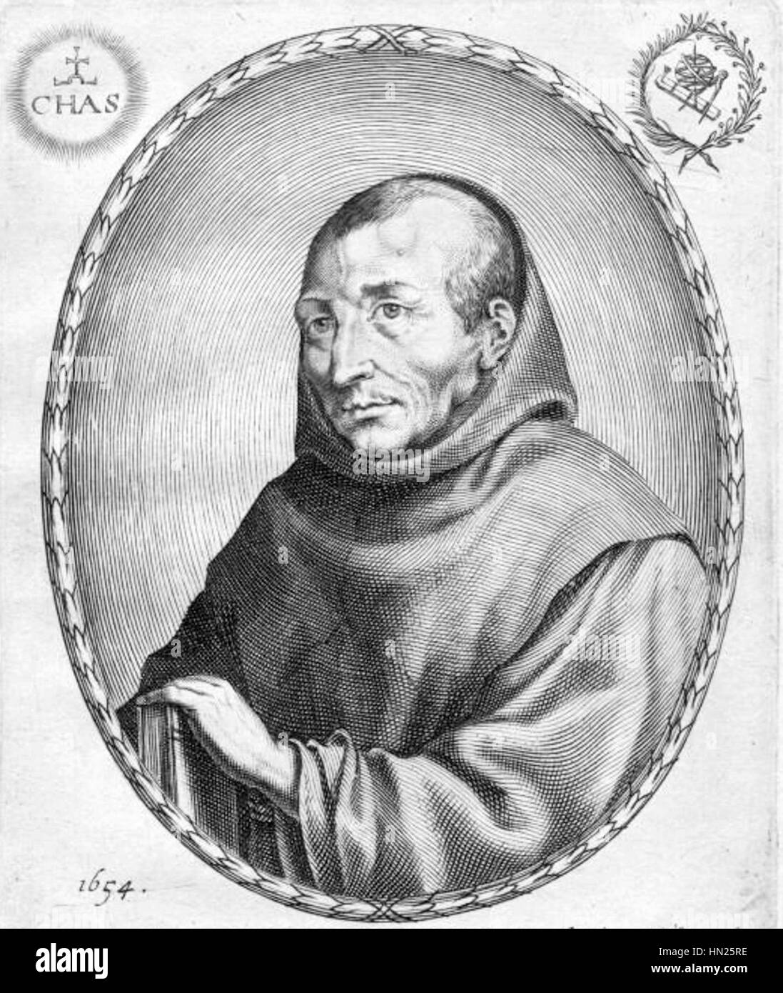 Marin Mersenne by Balthasar Moncornet Stock Photo - Alamy