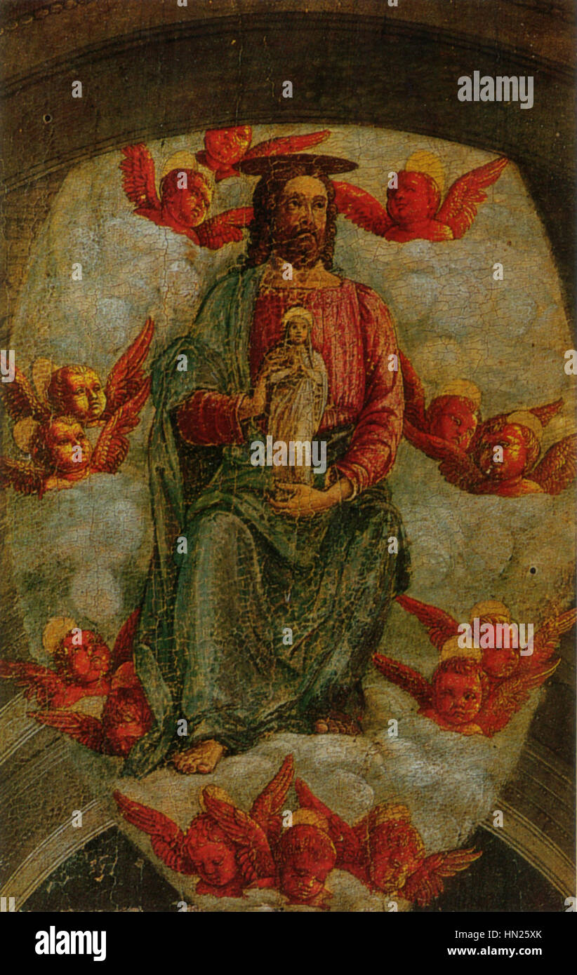 Mantegna, cristo con l'animula della vergine, ferrara Stock Photo - Alamy