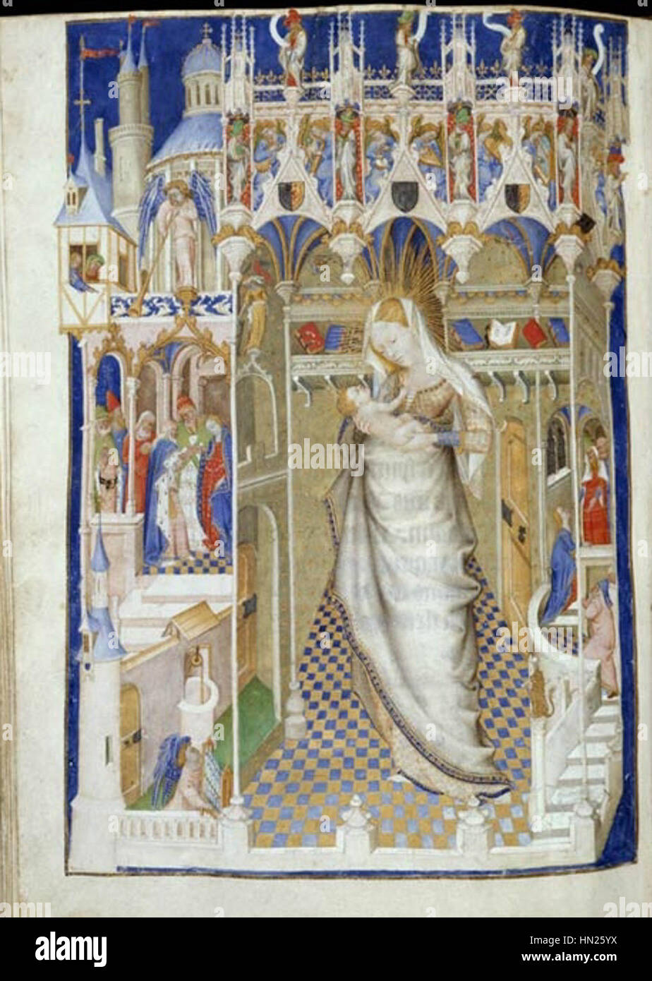 Maitre de Rohan (Rejoice - Fitzmuseum Stock Photo - Alamy