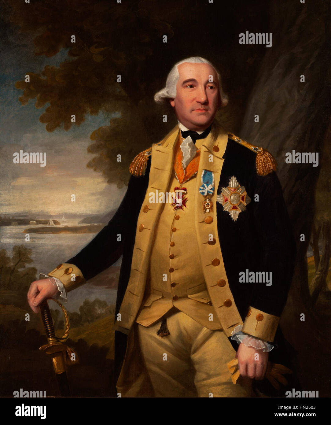 This portrait by Ralph Earl depicts Major General Friedrich Wilhelm ...