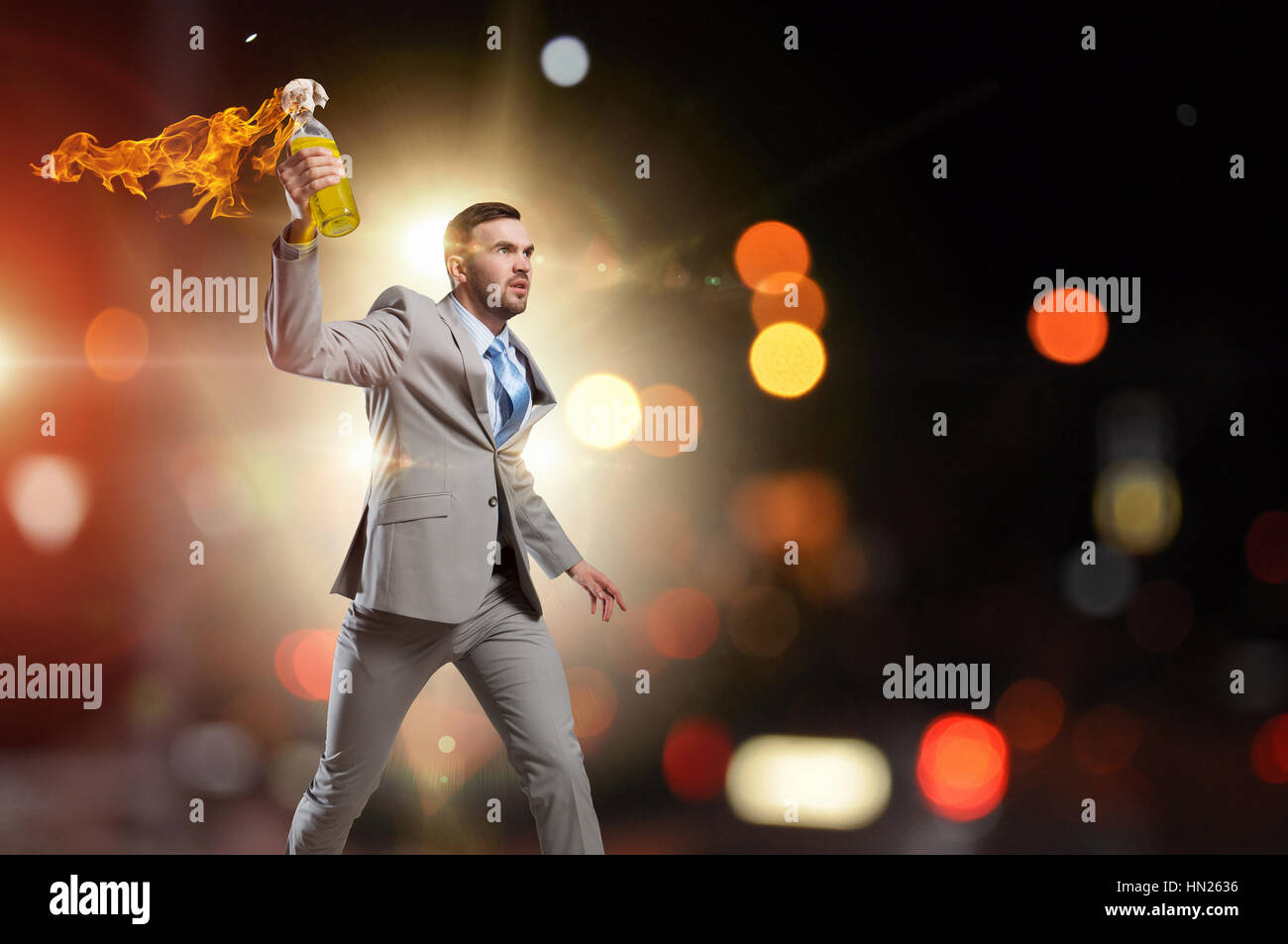 Molotov cocktail hi-res stock photography and images - Alamy