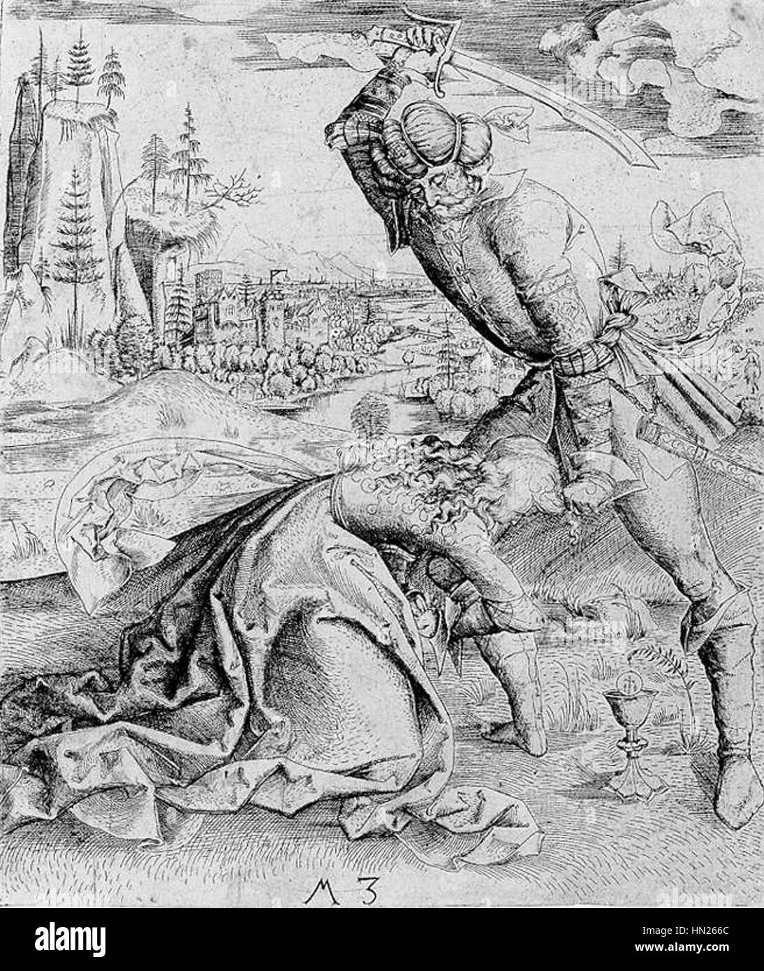 Martyrdom st barbara hi-res stock photography and images - Alamy