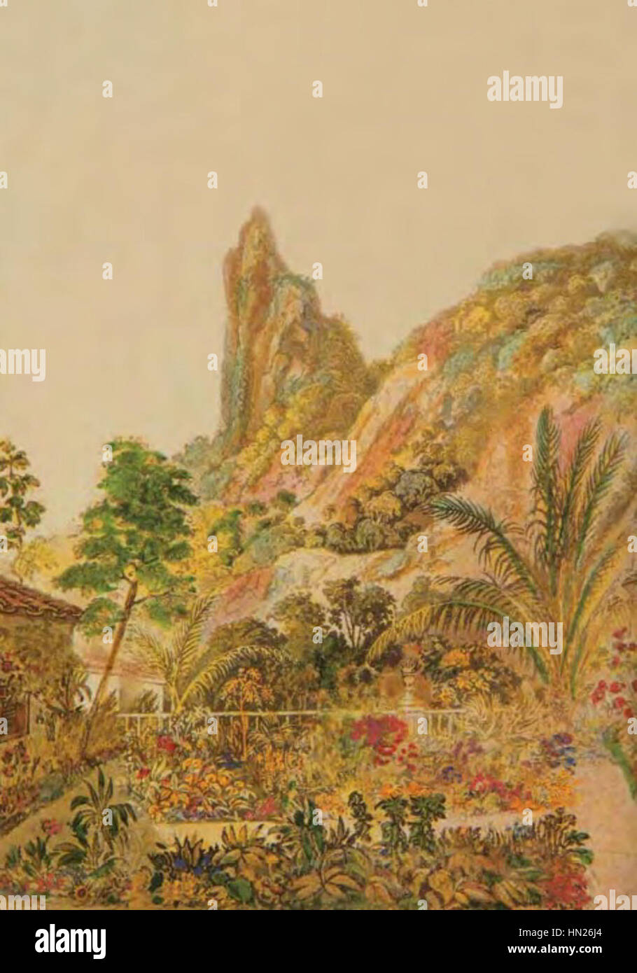 Maria Graham - Vista do Corcovado Stock Photo - Alamy